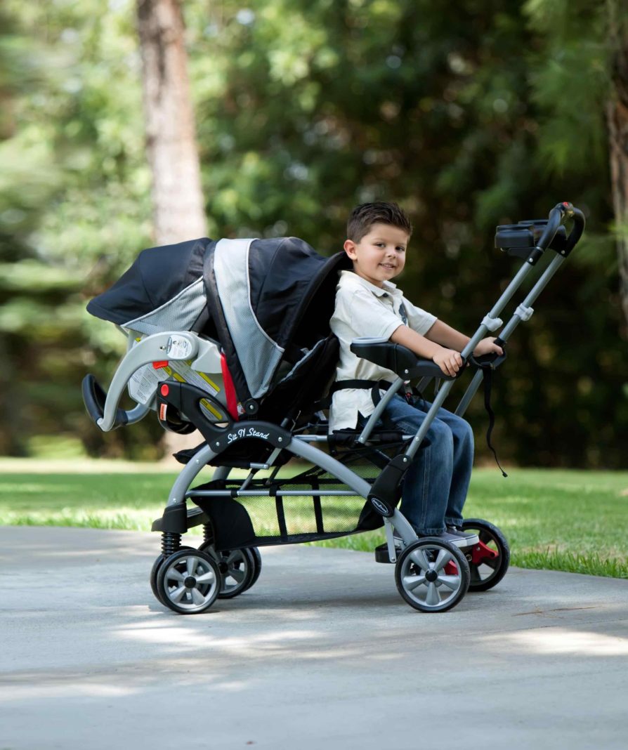 Review of Baby Trend Sit N Stand Ultra Tandem Stroller, Phantom ...