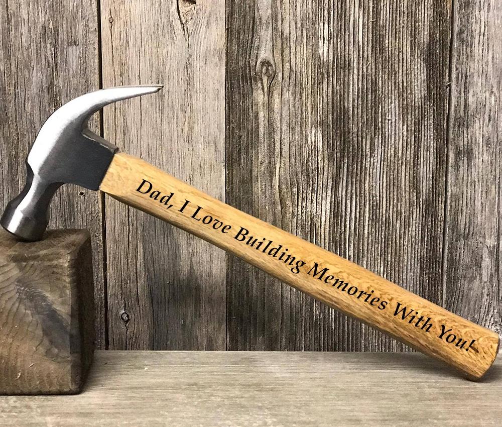 Review of DIY Gift Engraved Wood Handle Steel Hammer - Butterfly Labs
