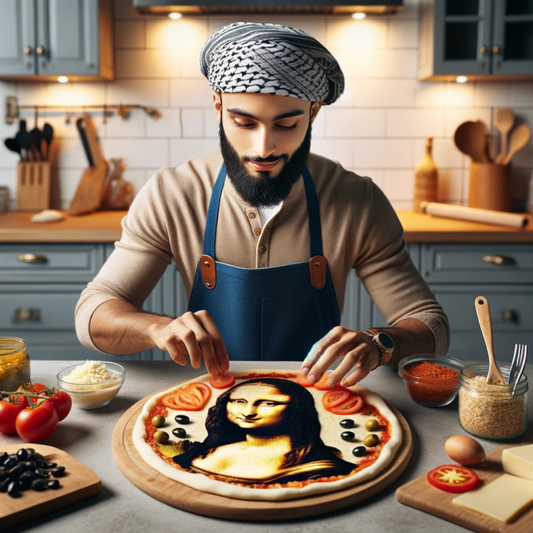 Egemen Mustafa Şener: Transforming Ordinary Pizza into Art. 7 Mind ...